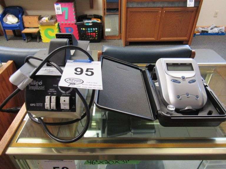 HILCO TEMP MASTER GLASSES WARMER AND CORNEAL REFLECTION PUPILLOMETER ...