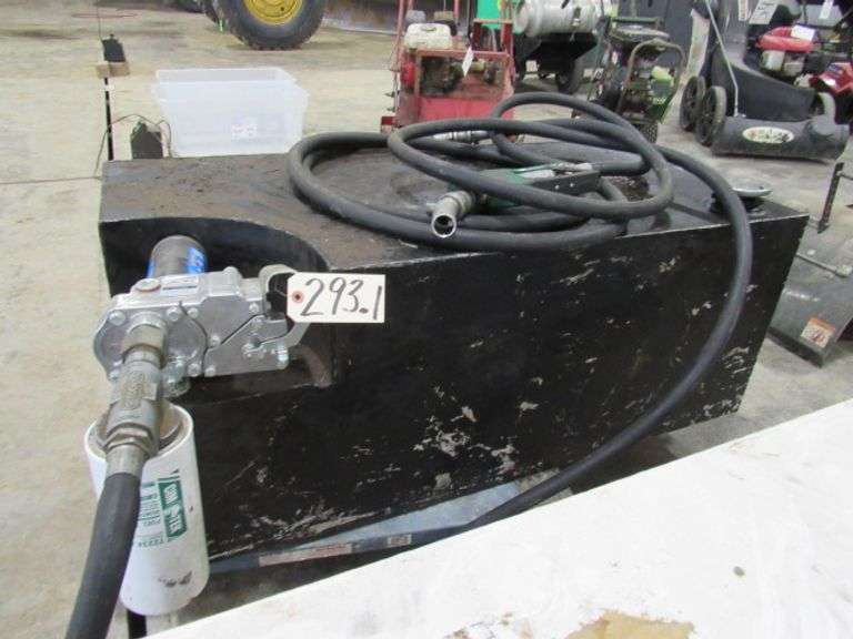 RESERVE FUEL TANK APPROX. 60 GALLON - ALUMINUM - W/ GPI MODEL 150-S 12 ...