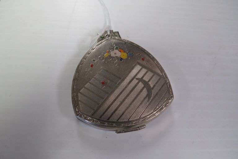 ANTIQUE EVANS COMPACT - McPherson Auction & Realty