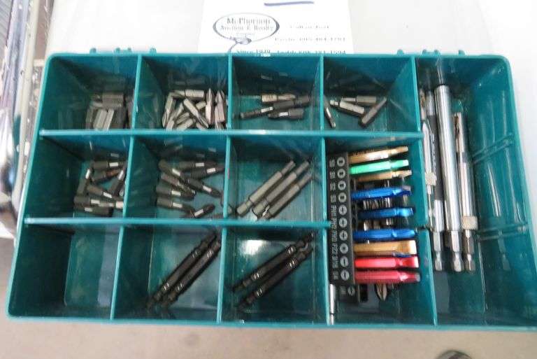ASSORTED DRIVER BITS - McPherson Auction & Realty