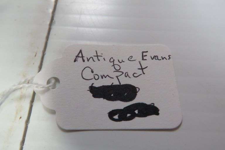 ANTIQUE EVANS COMPACT - McPherson Auction & Realty