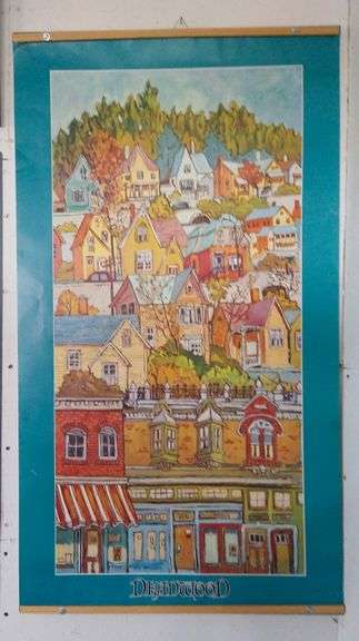 LOT 79--Rosemary Goodson Poster Print "Deadwood Hillside" - McPherson ...