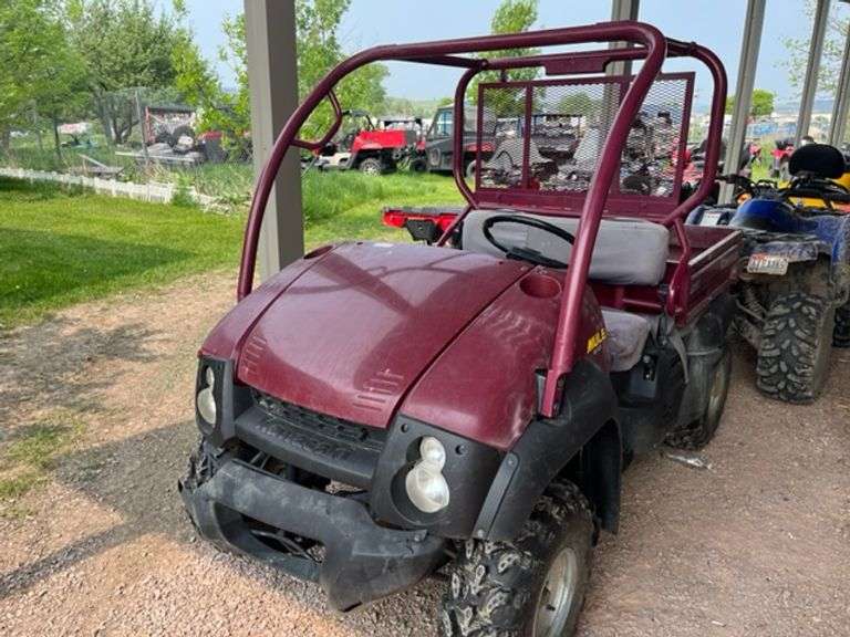 2010 KAWASAKI MULE 400 - 4x4 - TILT BED - GAS ENGINE - JUST IN AND ...