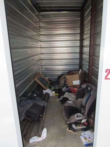 EXTRA STORAGE UNIT A-24 - 5' X 10' - BUYER WILL HAVE 7 DAYS TO CLEAN ...