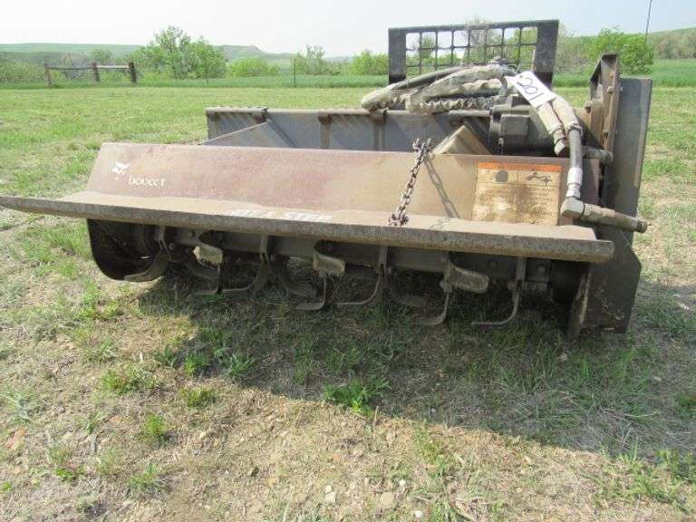BOBCAT HYDRAULIC ROTO TILLER - 54" WIDE TILLER PATH - S/N 280101216 ...