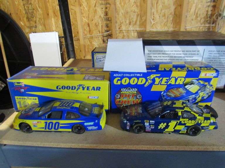 2 SCALE GOODYEAR RACE CARS - McPherson Auction & Realty