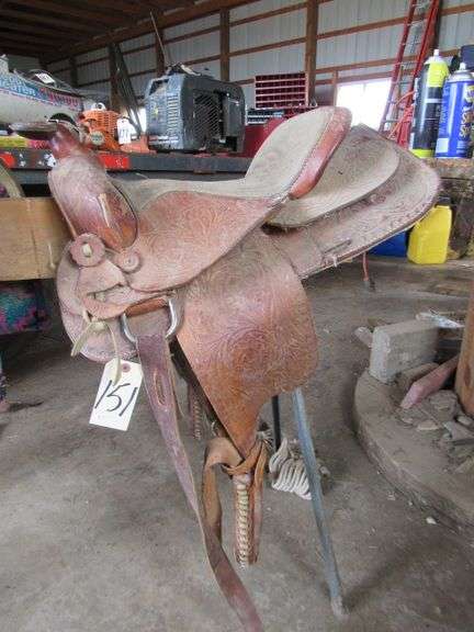 15" TRAIL SADDLE - DOUBLE RIG - McPherson Auction & Realty