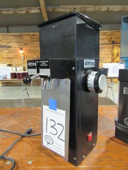 DITTING SWISS COFFEE GRINDER - McPherson Auction & Realty