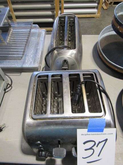 TOASTMASTER 4 SLICE TOASTER, AND OSTER 4 SLICE TOASTER - McPherson ... TOASTMASTER 4 SLICE TOASTER, AND OSTER 4 SLICE TOASTER - McPherson ...