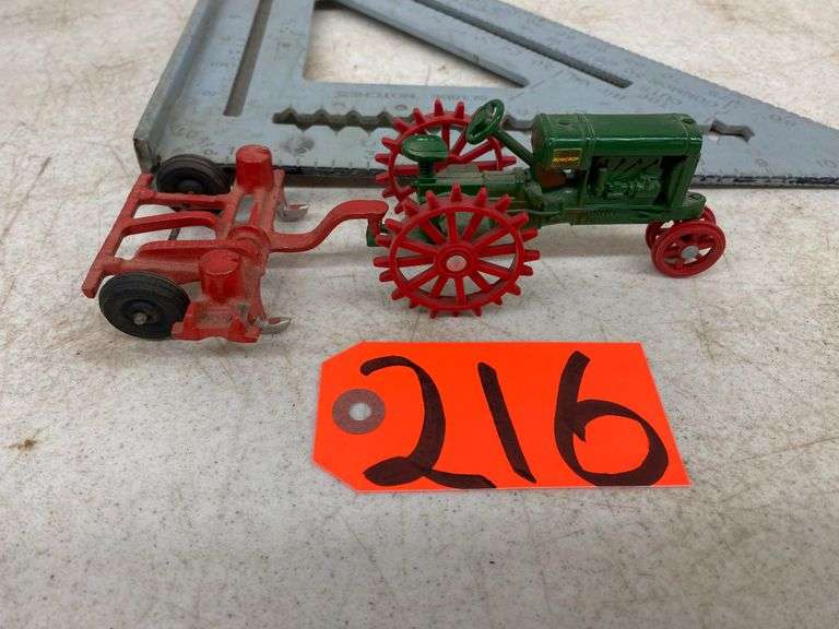 Oliver 80 Row Crop Tractor w/ Implement - Meagher Auctioneers