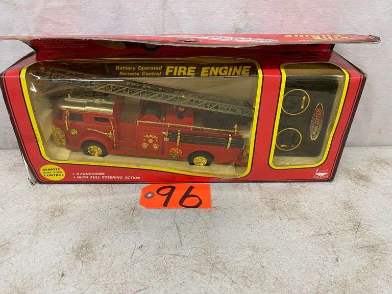 Remote Control Fire Engine - Meagher Auctioneers