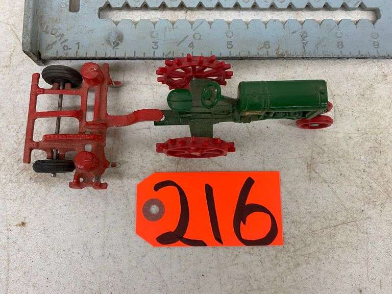 Oliver 80 Row Crop Tractor w/ Implement - Meagher Auctioneers