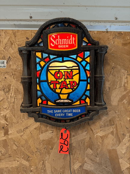 Schmidt Beer Lighted Sign - Meagher Auctioneers