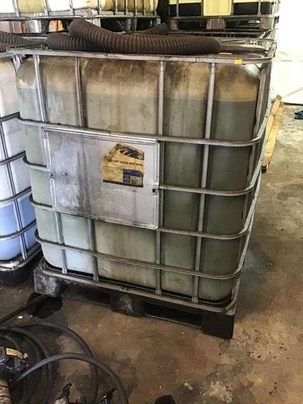 One Ibc Tote Full With Used Oil - Metzger Property Services LLC