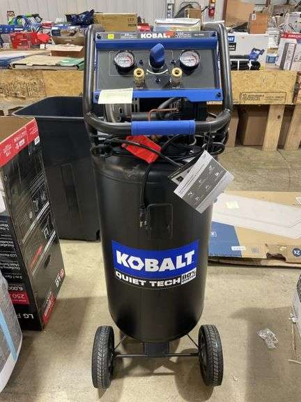 Kobalt 26 gallon quiet tech air compressor 150 psi - Metzger Property ...
