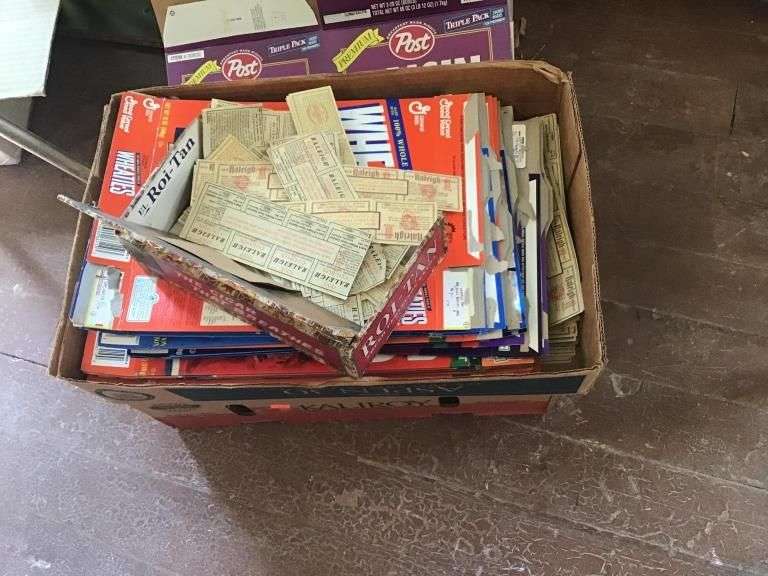 Maps, Cereal Boxes Flattened, Posters - Metzger Property Services LLC