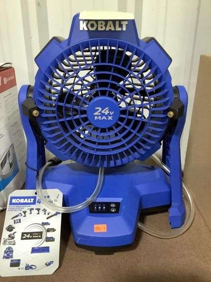 Kobalt 24v Max Misting Fan, No Battery Or Charger - Metzger Property ...