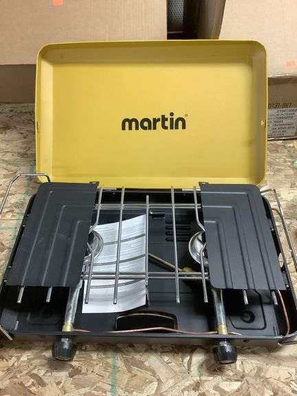 Martin propane 2 burner campfire stove - Metzger Property Services LLC