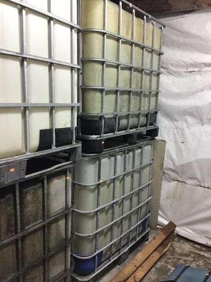 Two Ibc Totes Used For Waste Oil - Metzger Property Services LLC