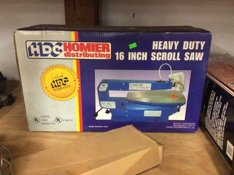 Homier Distributing Heavy Duty 16” Scroll Saw - Metzger Property ...
