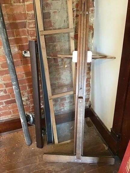 Wood Easel, Drafting Table Parts, Industrial light tower - Metzger ...