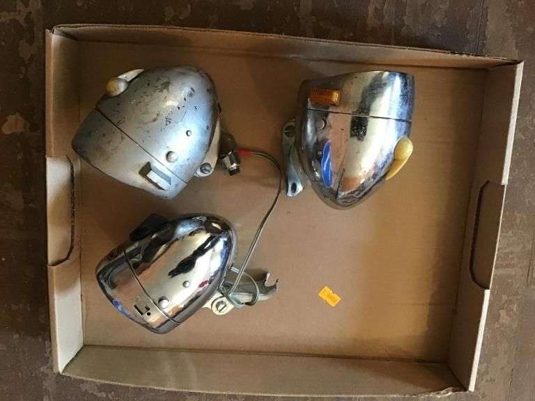 Vintage Bicycle Lights - Metzger Property Services LLC