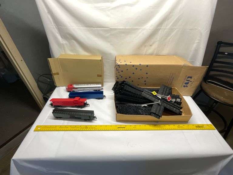 Avon metro train set in original box - Metzger Property Services LLC