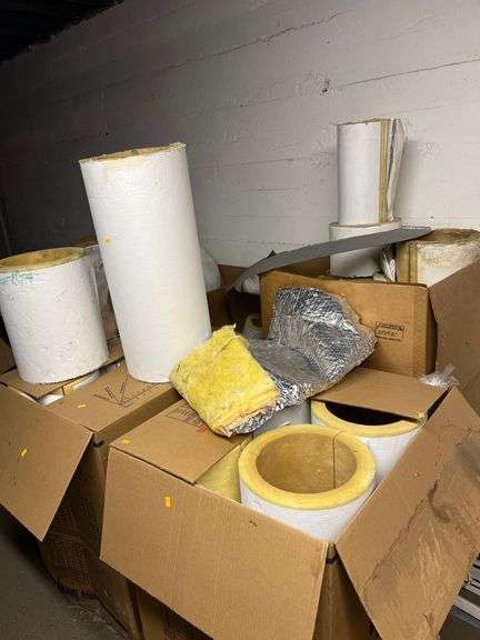 Fiberglass pipe insulation assortment - Metzger Property Services LLC