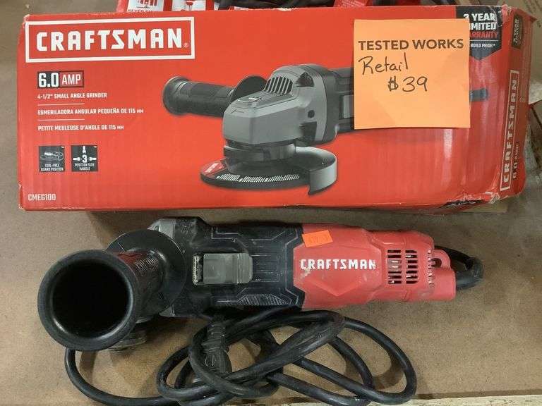 Craftsman 4-1/2 in. Angle grinder - Metzger Property Services LLC