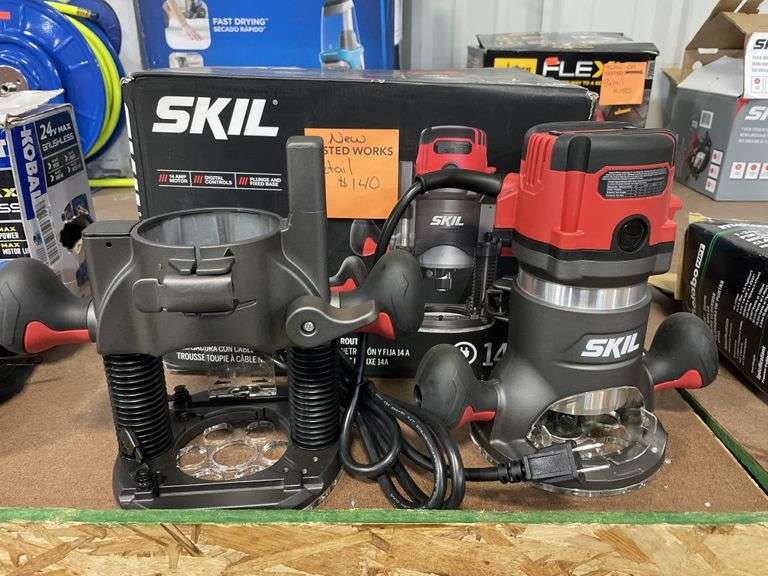 Skil Plunge and fixed base digital corded router - Metzger Property ...