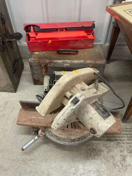 DeWalt miter box, grinder and toolboxes - Metzger Property Services LLC