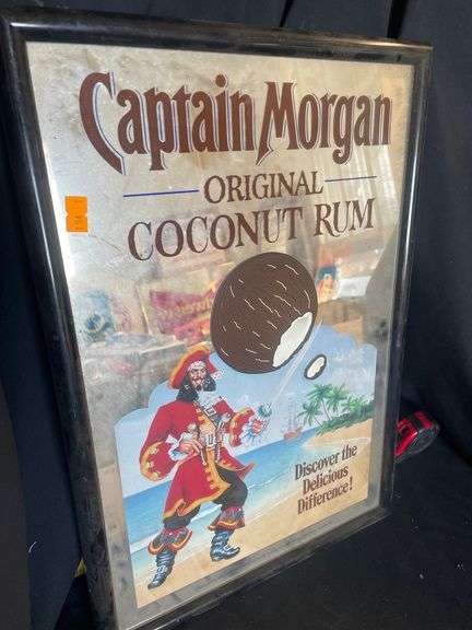 Captain Morgan advertising sign - Metzger Property Services LLC