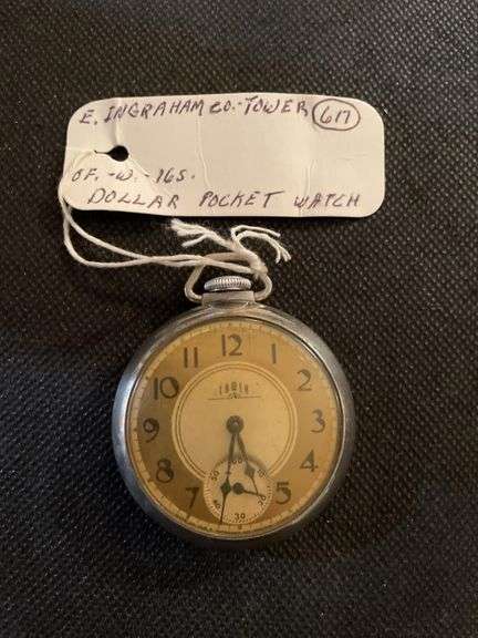 E. Ingraham Co.-tower Dollar Pocket Watch - Metzger Property Services LLC
