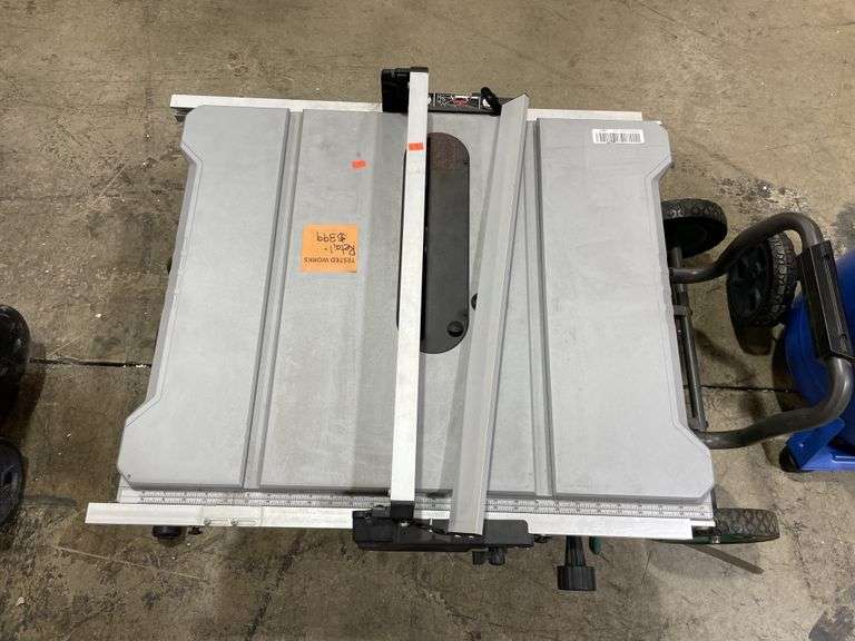 Metabo HPT 10 inch jobsite table saw - Metzger Property Services LLC