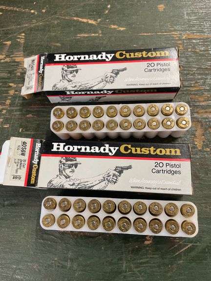 40 rounds .40 S&W ammo - Metzger Property Services LLC