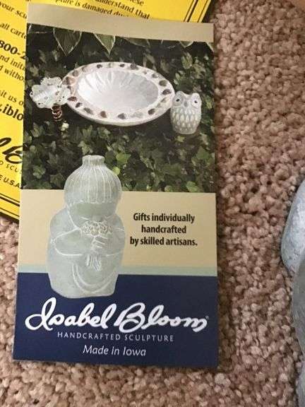 Isabel Bloom handcrafted sculptures Nativity set - Metzger Property ...