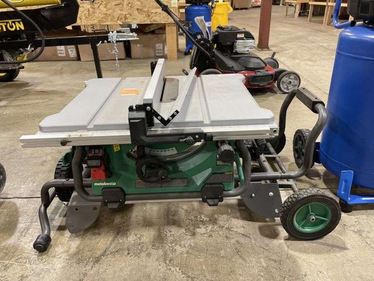Metabo HPT 10 inch jobsite table saw - Metzger Property Services LLC