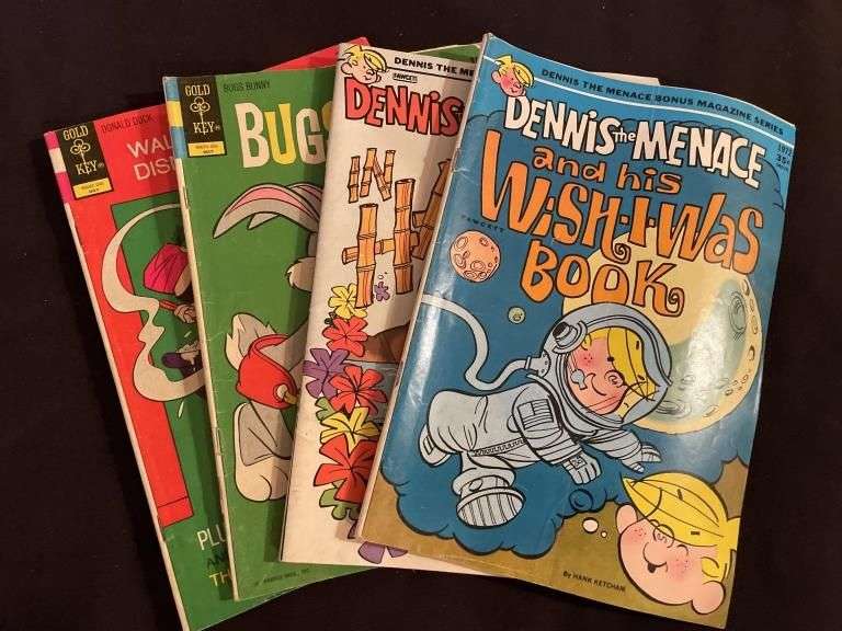 Donald Duck, Bugs Bunny And 2 Dennis The Menace comic books - Metzger ...