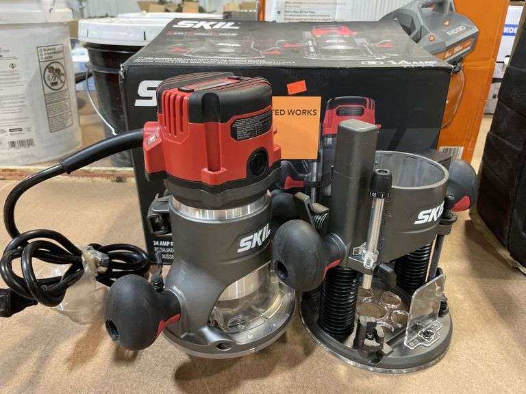Skil plunge and fixed base digital corded router - Metzger Property ...
