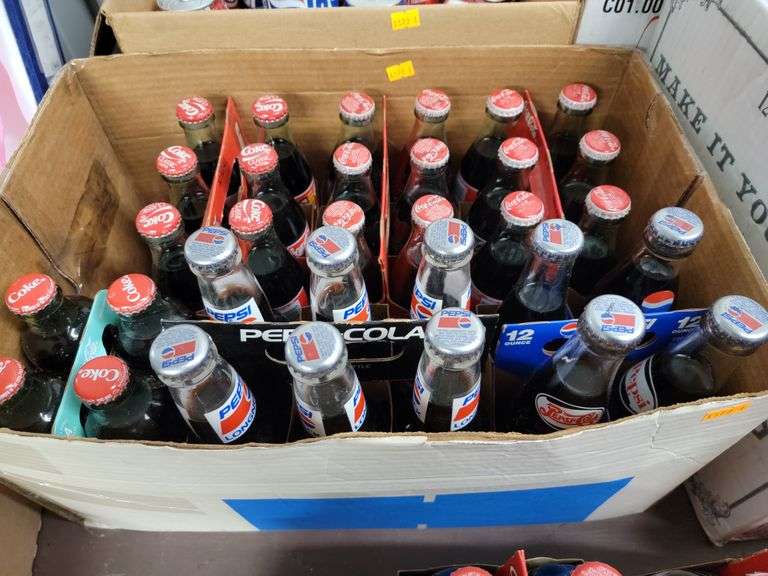 Coca-Cola, Pepsi and soda bottles assortment, No shipping on full ...