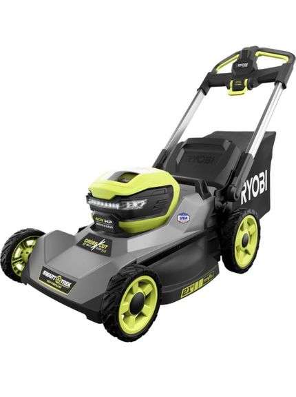 Ryobi 40v HP brushless 21 in cordless high wheel lawn mower - Metzger ...