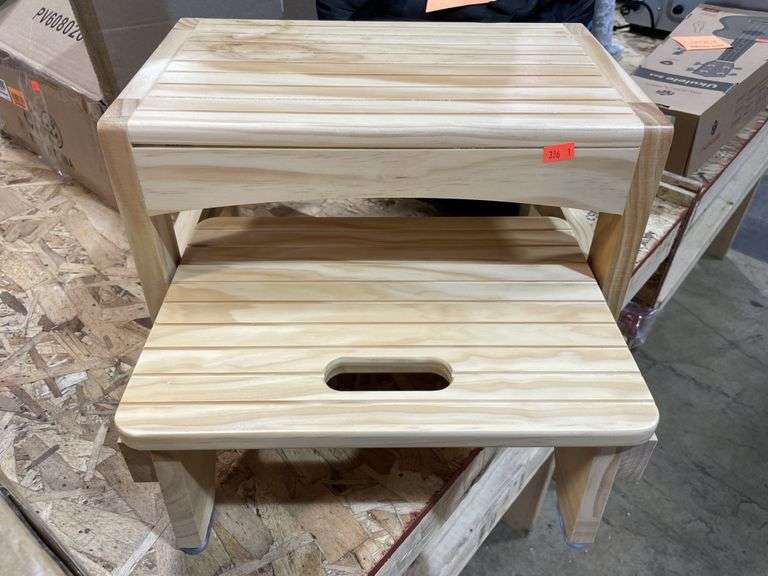 2 tier step stool - Metzger Property Services LLC