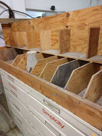 4 ft by 8 ft organizer top, covers 6 Simplicity Pattern Cabinets ...