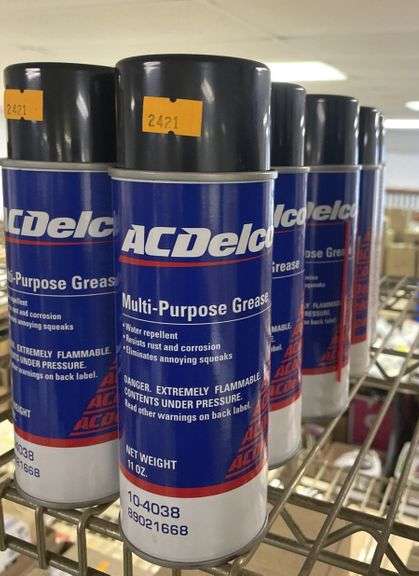 10 Cans - Ac Delco Multi-purpose Grease 11oz cans - Metzger Property ...