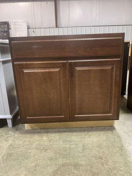Under counter cabinet w/ drawer and 2 doors, 34.5 h x 36 w x 24 d ...