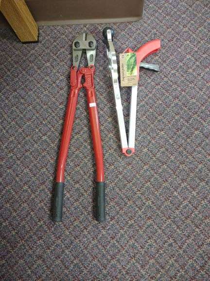 Bolt cutters and long reach grabber - Metzger Property Services LLC