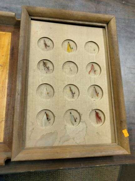 Picture, Tray and Fishing Fly Display - Metzger Property Services LLC