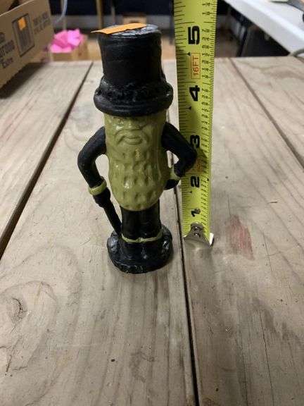 Cast Iron Mr. Peanut - Metzger Property Services LLC