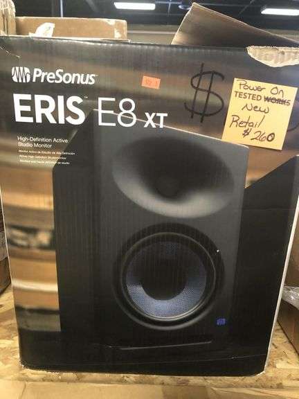 Eris E8 Xt High Definition Studio Monitor - Metzger Property Services LLC