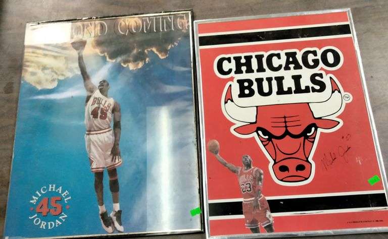 Chicago Bills Michael Jordan pictures one signed - Metzger Property ...